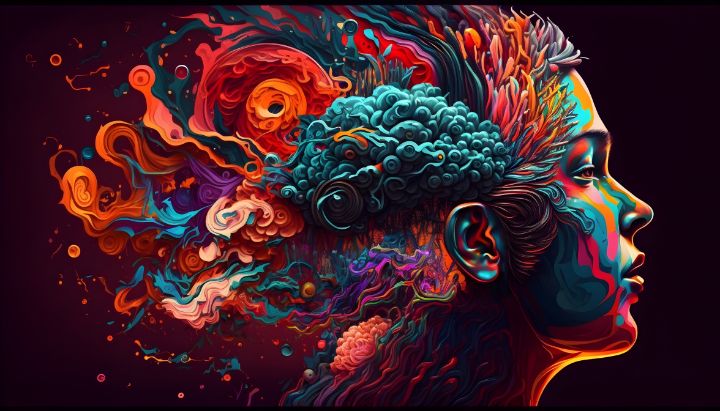 Floating Thoughts - Vivi's Abstractions - Digital Art & AI, Abstract ...