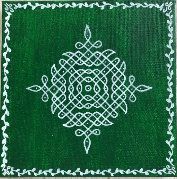 Traditional kolam - TraditionalIndianArt - Crafts & Other Art, Other ...