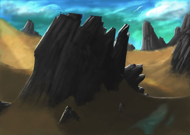 The journey - Jonathan Paredes - Digital Art & AI, Landscapes & Nature ...