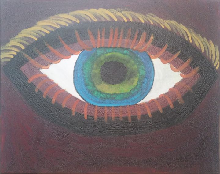 Wild, tame & kind (2018) - Yeshaya Dank - Paintings & Prints, People ...