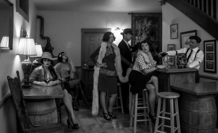 Barflies at the Palomar Inn - Haunted by History - Photography ...