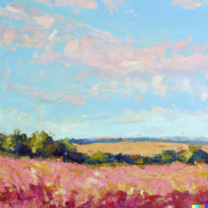 The Banks of the roses - John Smith - Paintings & Prints, Landscapes ...