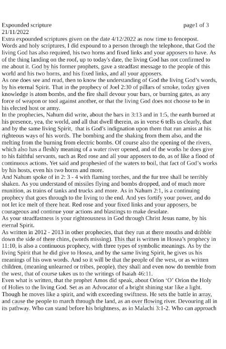 Expounded scripture page 1 of 3 - The speaker Cleaver - Digital Art ...