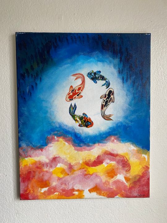 Serenity - Spotless Mindz - Paintings & Prints, Animals, Birds, & Fish ...