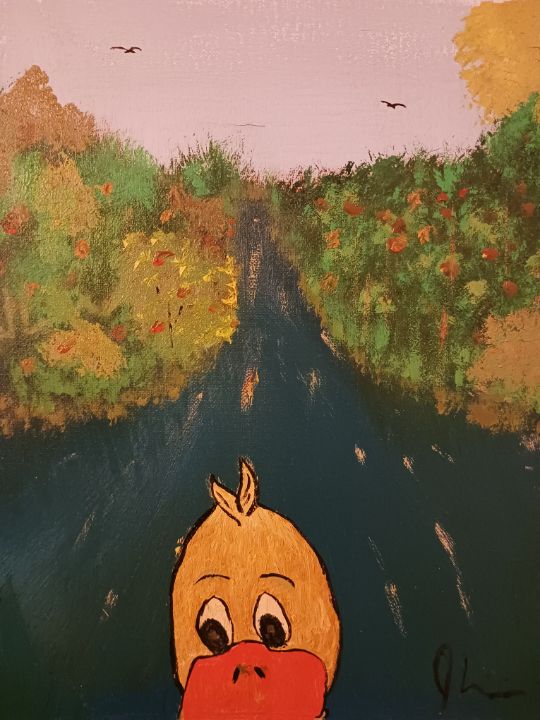 Duck, duck, goose? - Johnny Williams, Visual canvas - Paintings ...