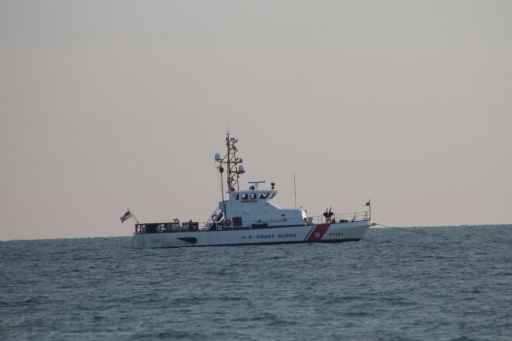 USCG anchored offshore - Wildercountry - Photography, Politics ...