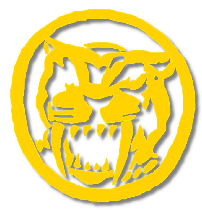 Saber-Tooth Tiger(Yellow Ranger Symb - Reginald D Pouncy's Artwork ...