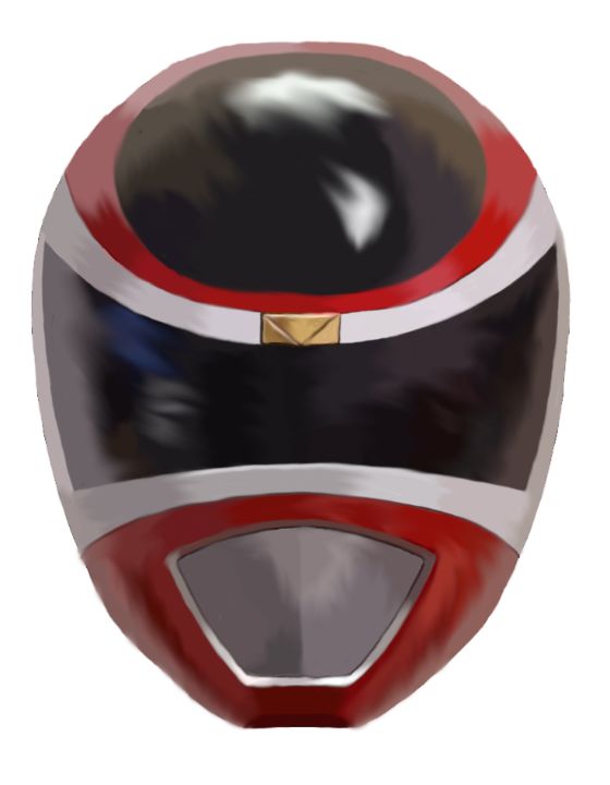Red Space Ranger Helmet - Reginald D Pouncy's Artwork - Drawings ...