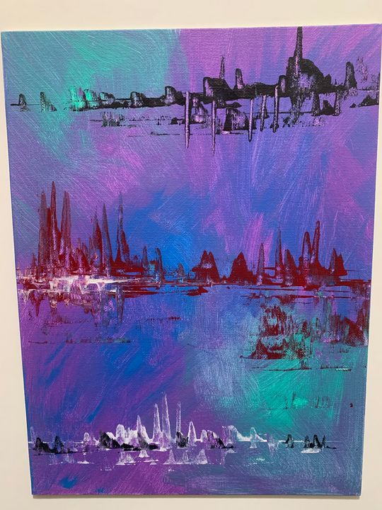 Heartbeats - Jim White - Paintings & Prints, Abstract, Movement - ArtPal