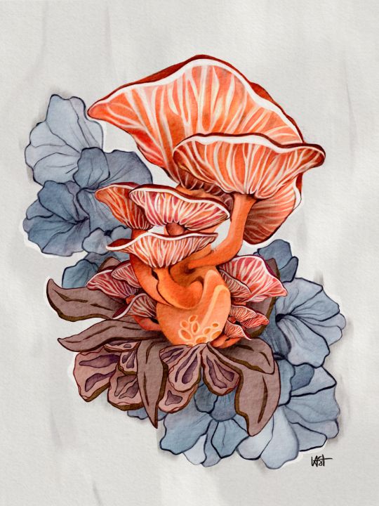 Mr. Shiitake - LAST - Paintings & Prints, Flowers, Plants, & Trees ...