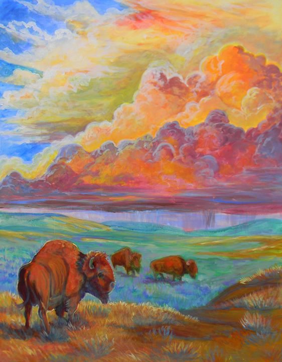 Thunderheads - Jupiter Jenny Arts - Paintings & Prints, Animals, Birds ...