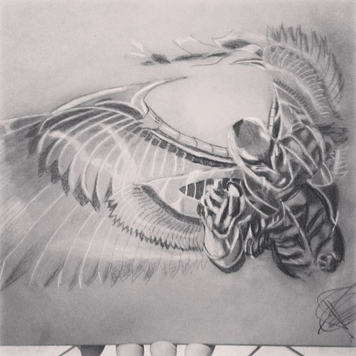 Archangel - Donetta Jamieson - Drawings & Illustration, Childrens Art ...