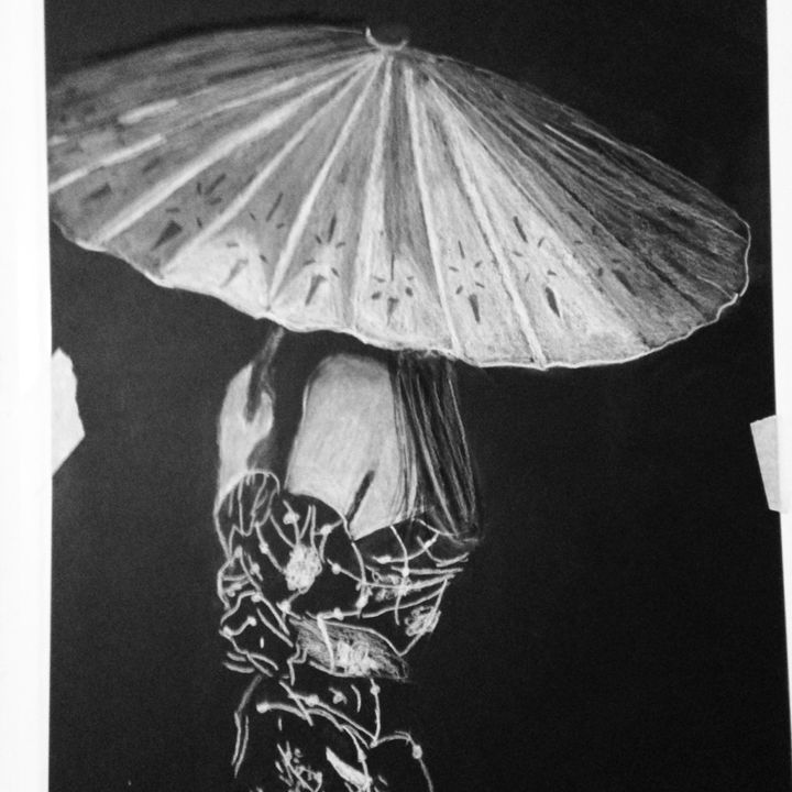 Geisha - Donetta Jamieson - Drawings & Illustration, Ethnic, Cultural ...