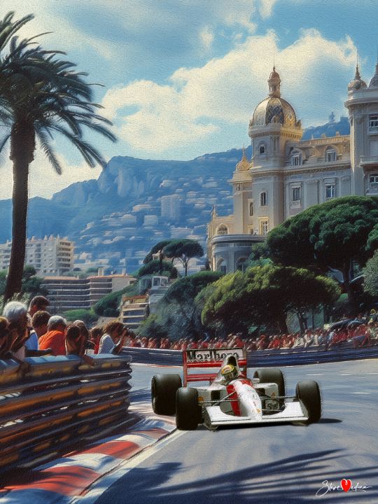 The King of Monaco (Tribute 2024 #1) - Steve Medina - Digital Art & AI ...