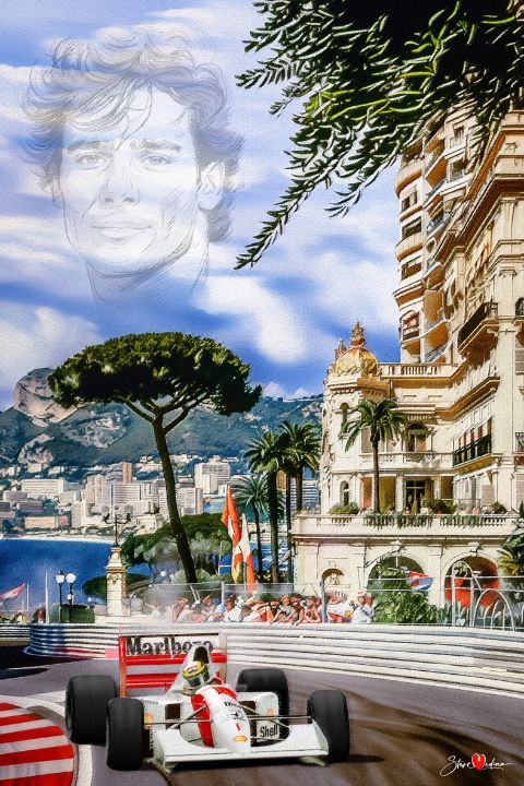 The king of Monaco (Tribute 2024 #2) - Steve Medina - Digital Art & AI ...