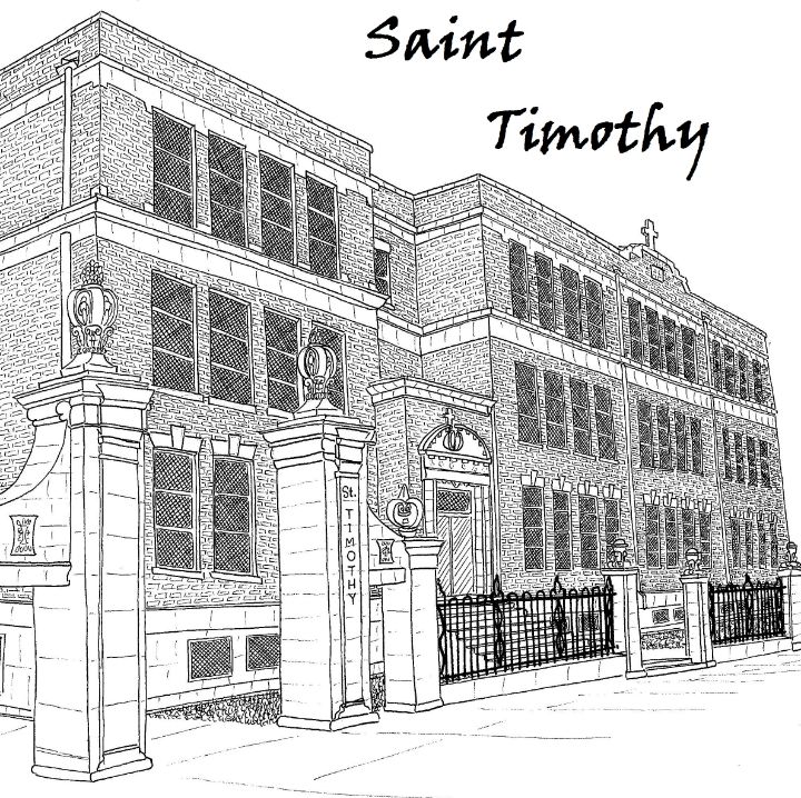St. Timothy - Harrison Fillmore - Drawings & Illustration, Buildings ...