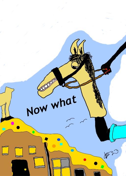 Now What - Maria Theoharis - Drawings & Illustration, Childrens Art ...