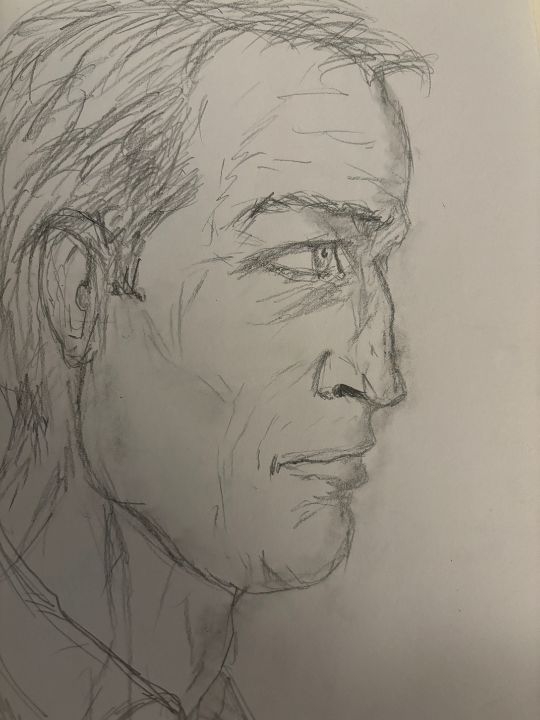 Watching in thought - FHArtsketch - Drawings & Illustration, People ...