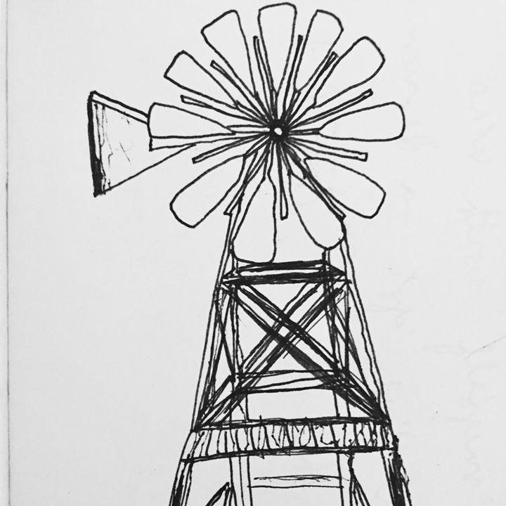 still windmill - 1derrful art - Drawings & Illustration, Still Life ...