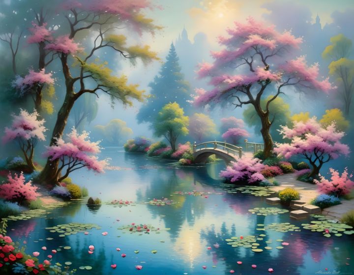 Alexander Bell - Paintings & Prints, Digital Art & AI