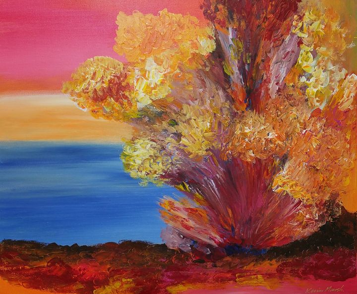 Eruption - Kevin - Artist - Paintings & Prints, Abstract, Movement - ArtPal