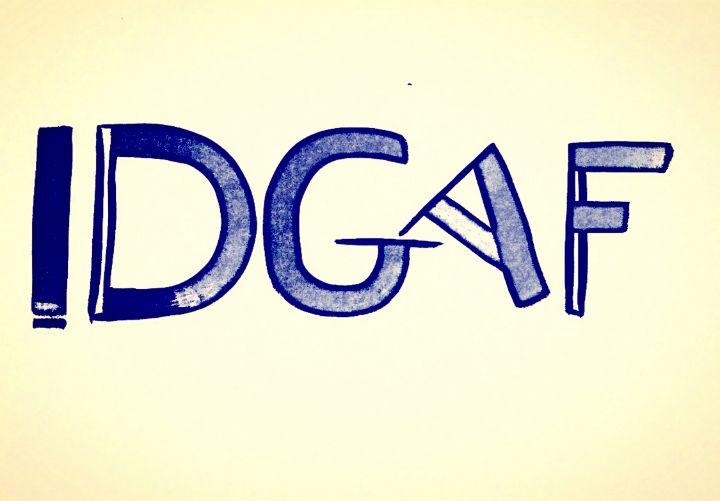 IDGAF - Isaacsink - Drawings & Illustration, Fantasy & Mythology ...