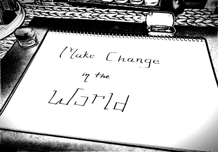 Make Change in the World 3 - Isaacsink - Drawings & Illustration ...