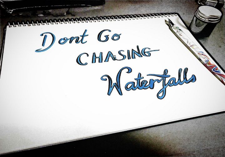 Don't go Chasing Waterfalls 3 - Isaacsink - Drawings & Illustration ...
