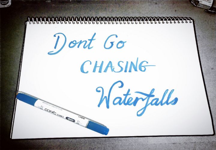 Don't go Chasing Waterfalls 4 - Isaacsink - Drawings & Illustration ...