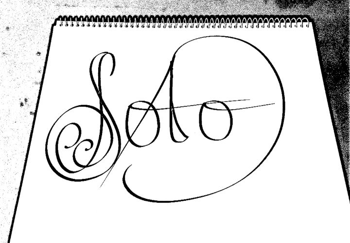 Solo - Isaacsink - Drawings & Illustration, Abstract, Text - ArtPal