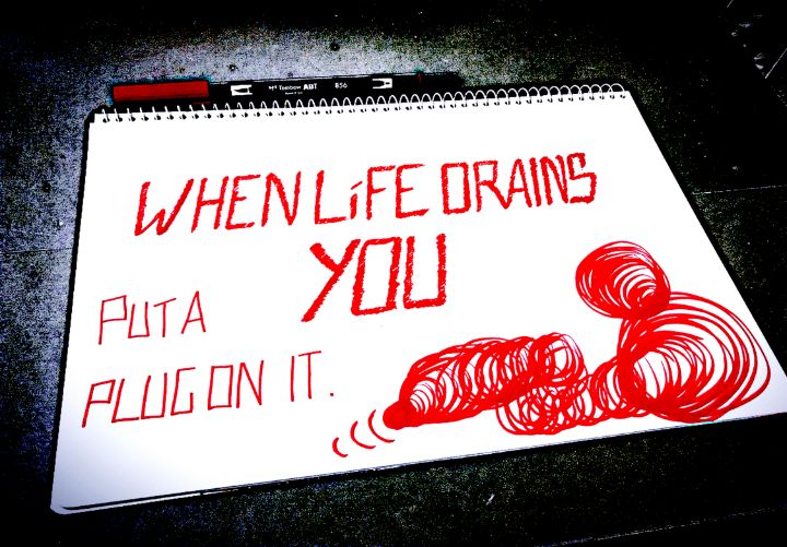 When life drains you...5 - Isaacsink - Drawings & Illustration ...