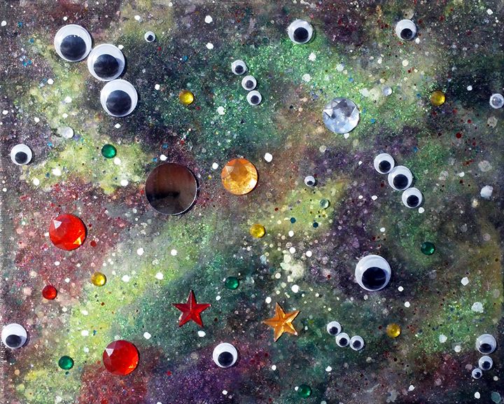 Space Invasion - iGallery - Paintings & Prints, Astronomy & Space ...