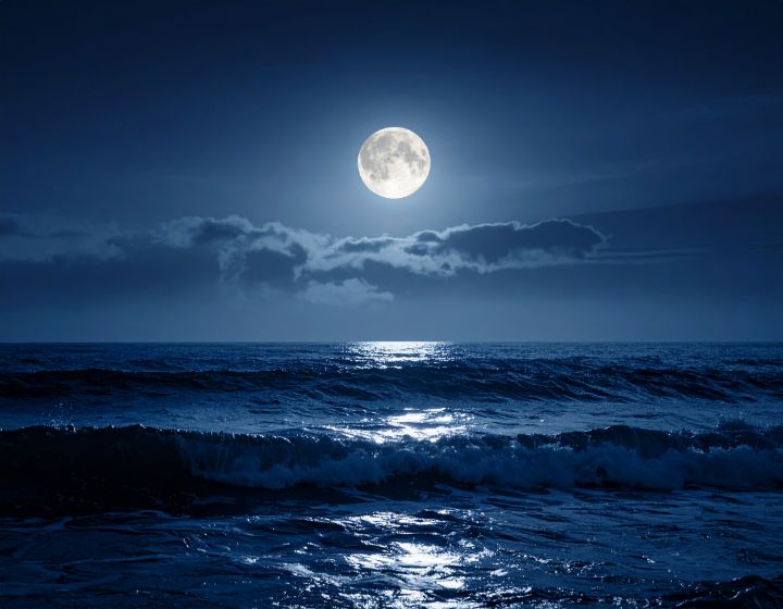 Veil of Midnight Foggy Ocean - PrakashArtShop - Digital Art & AI ...