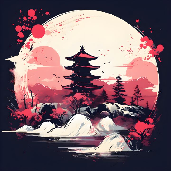 Japan vibes - IRIX ART - Digital Art & AI, Landscapes & Nature ...