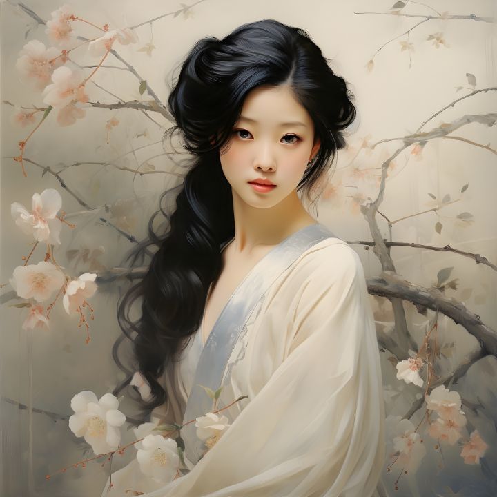 Beautiful Japanese woman - IRIX ART - Digital Art & AI, People ...