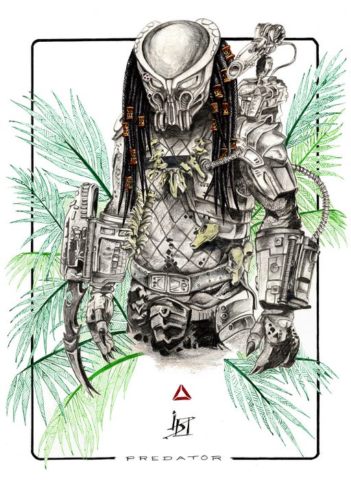 Predator - Lord Sushantoo - Paintings & Prints, Entertainment, Movies ...