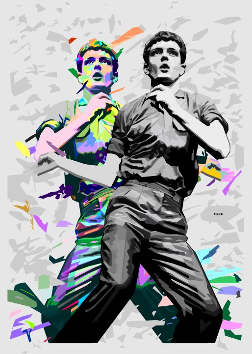 Ian Curtis - Zelko Radic Bfvrp - Digital Art & AI, People & Figures ...