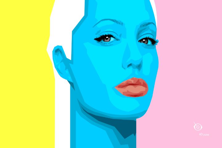 Angelina Drei - Zelko Radic Bfvrp - Digital Art & AI, People & Figures ...