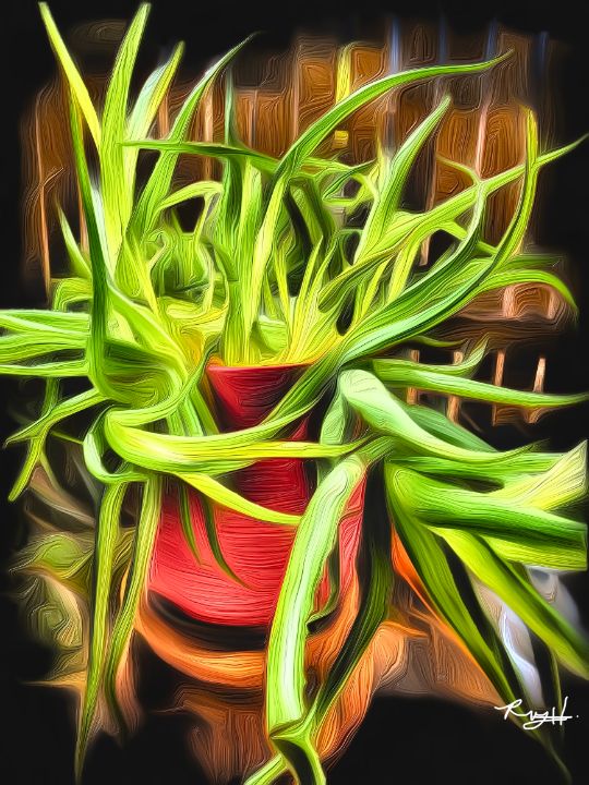 Aloe Vera Glow - Hastick Gallery - Paintings & Prints, Landscapes ...