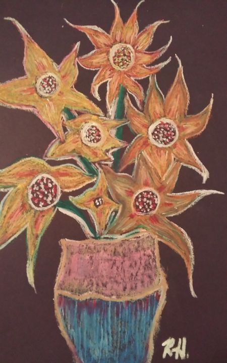 Flowers - Hastick Gallery - Drawings & Illustration, Still Life, Other ...