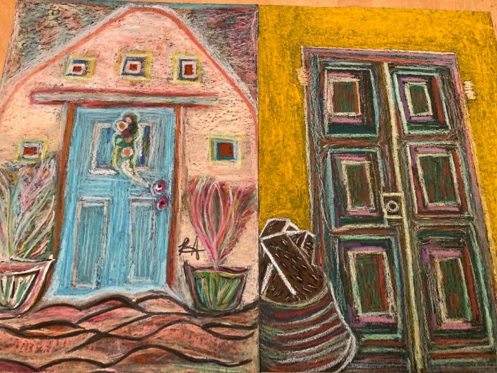 Split Doors-2019- - Hastick Gallery - Paintings & Prints, Landscapes ...