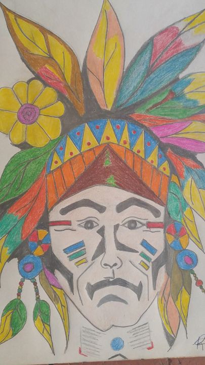 Chief s1 - Hastick Gallery - Paintings & Prints, People & Figures ...