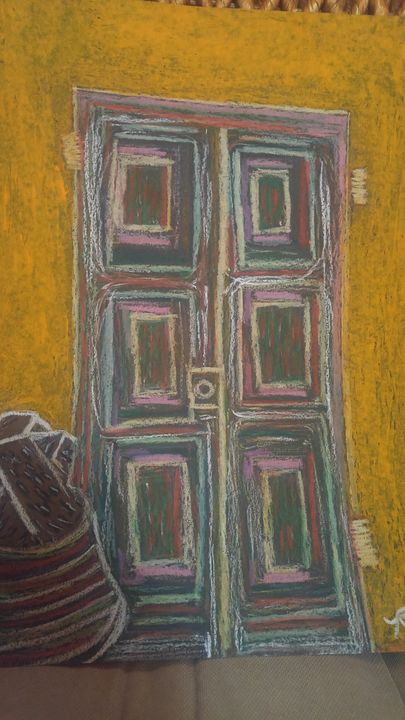 Aspen Vintage door - Hastick Gallery - Paintings & Prints, Buildings ...