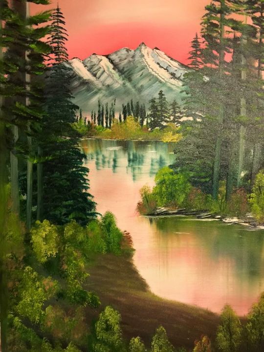Sunset Princess - Jbennett - Paintings & Prints, Landscapes & Nature ...