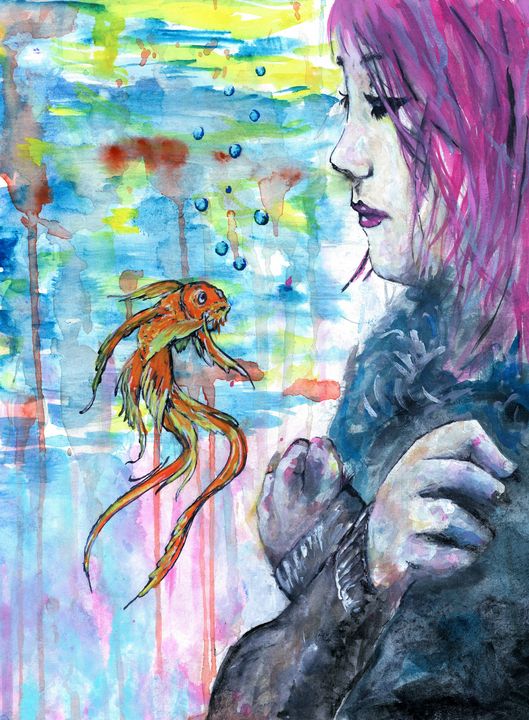 Tell me a story - Michael Deatherage - Paintings & Prints, People ...