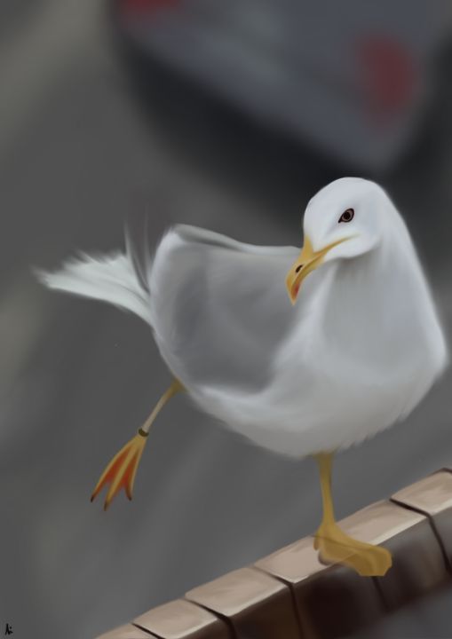 On the road - Lior - Digital Art, Animals, Birds, & Fish, Birds ...