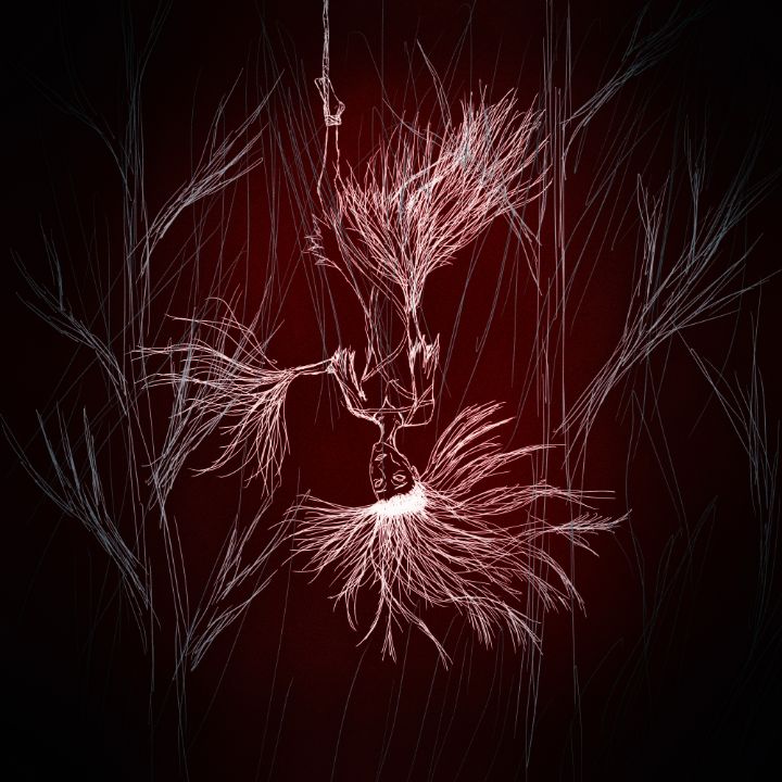 Just a smiling puppet - depressed - Paintings & Prints, Abstract, Other ...