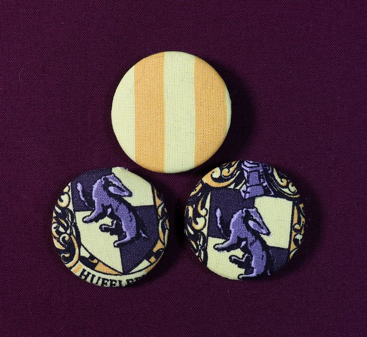 Hufflepuff Pin Badges - Alchemy Art - Textile & Apparel, Apparel, Other ...