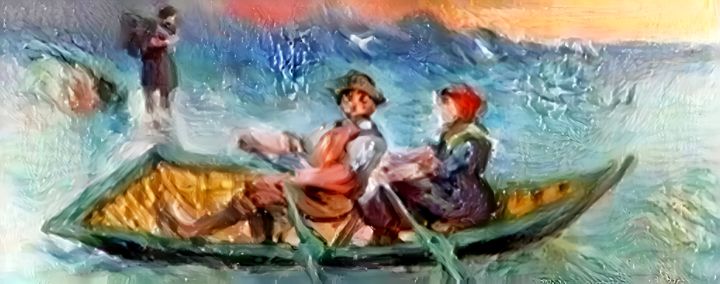 Irish Coracle - Isle Studio - Paintings & Prints, Landscapes & Nature ...