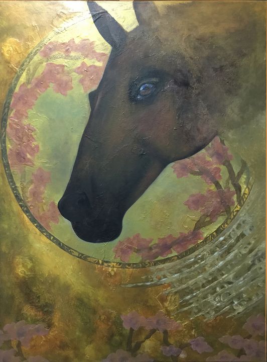 Horse - LARRY CALDERON - Visual Artist - Paintings & Prints, Animals ...